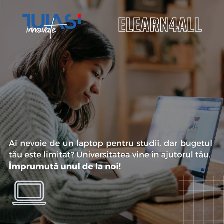 ELEARN4ALL – vizual – Facultatea de Design Industrial și Managementul Afacerilor